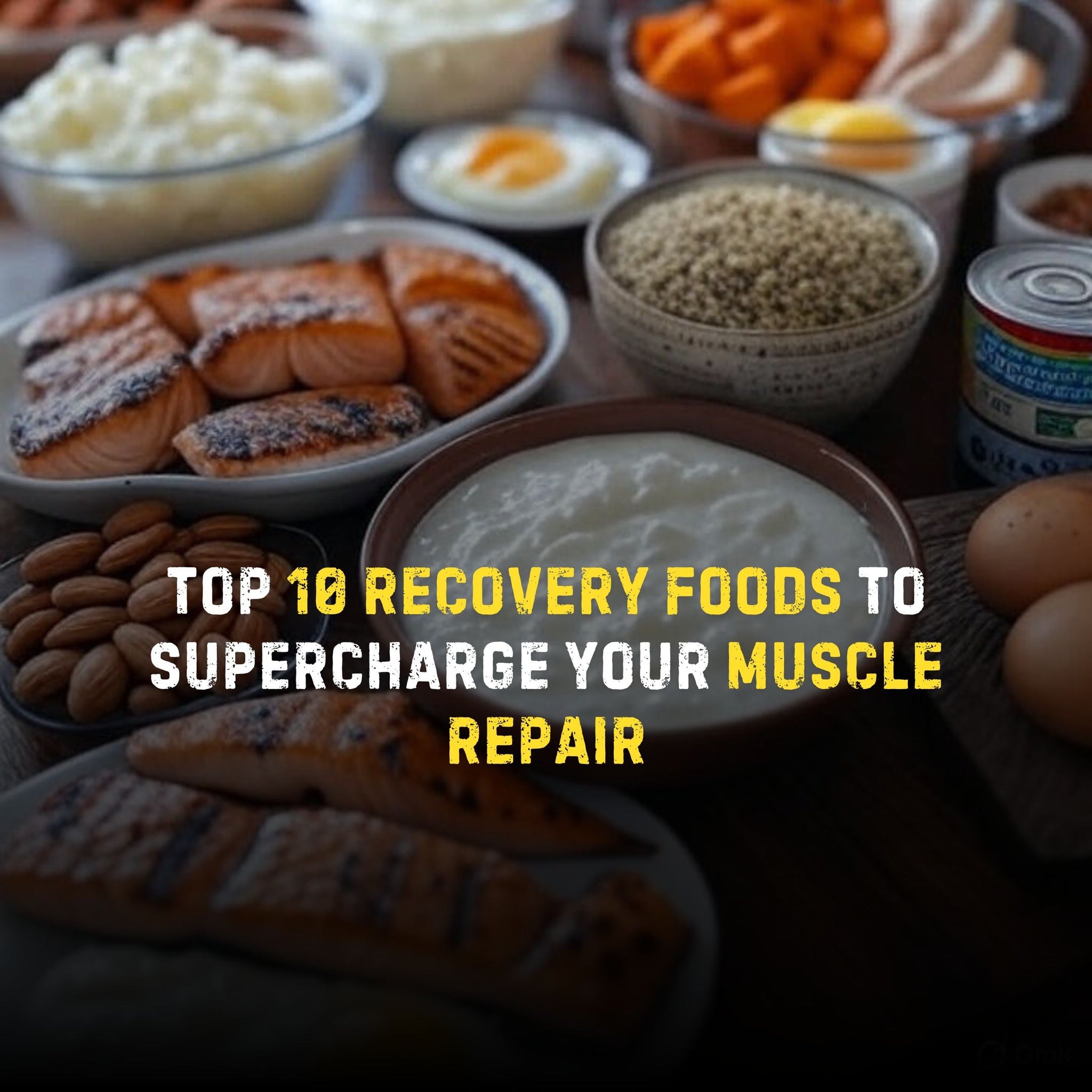 Top 10 Recovery Foods for Muscle Repair & Fat Loss
